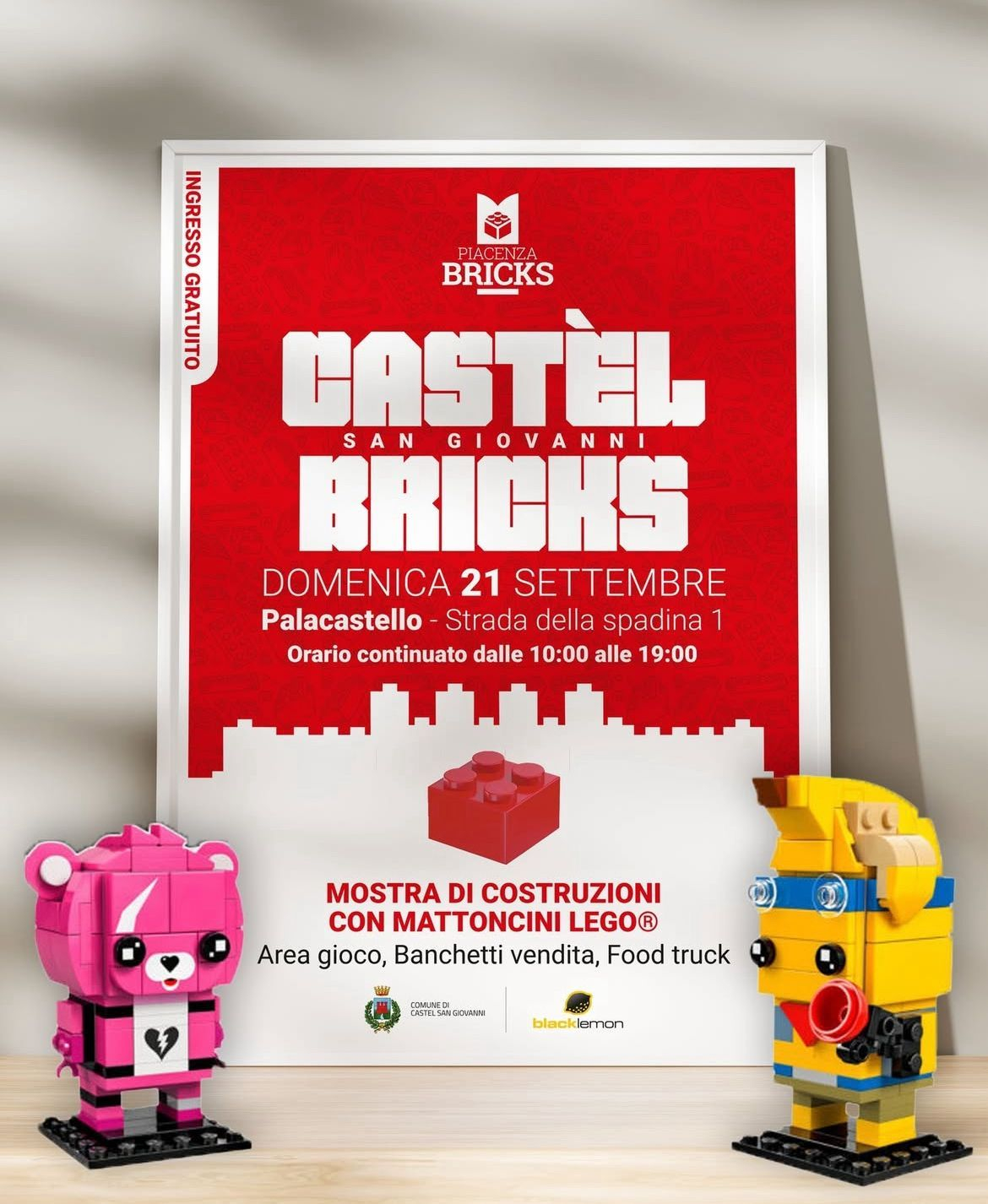 Castel Bricks, gli intramontabili Lego® in Valtidone | Libertà