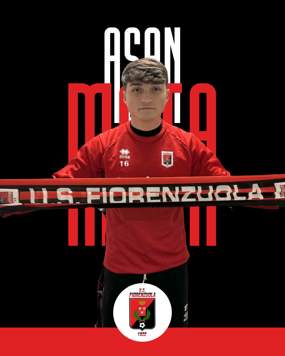 Il Fiorenzuola si rinforza con Mata