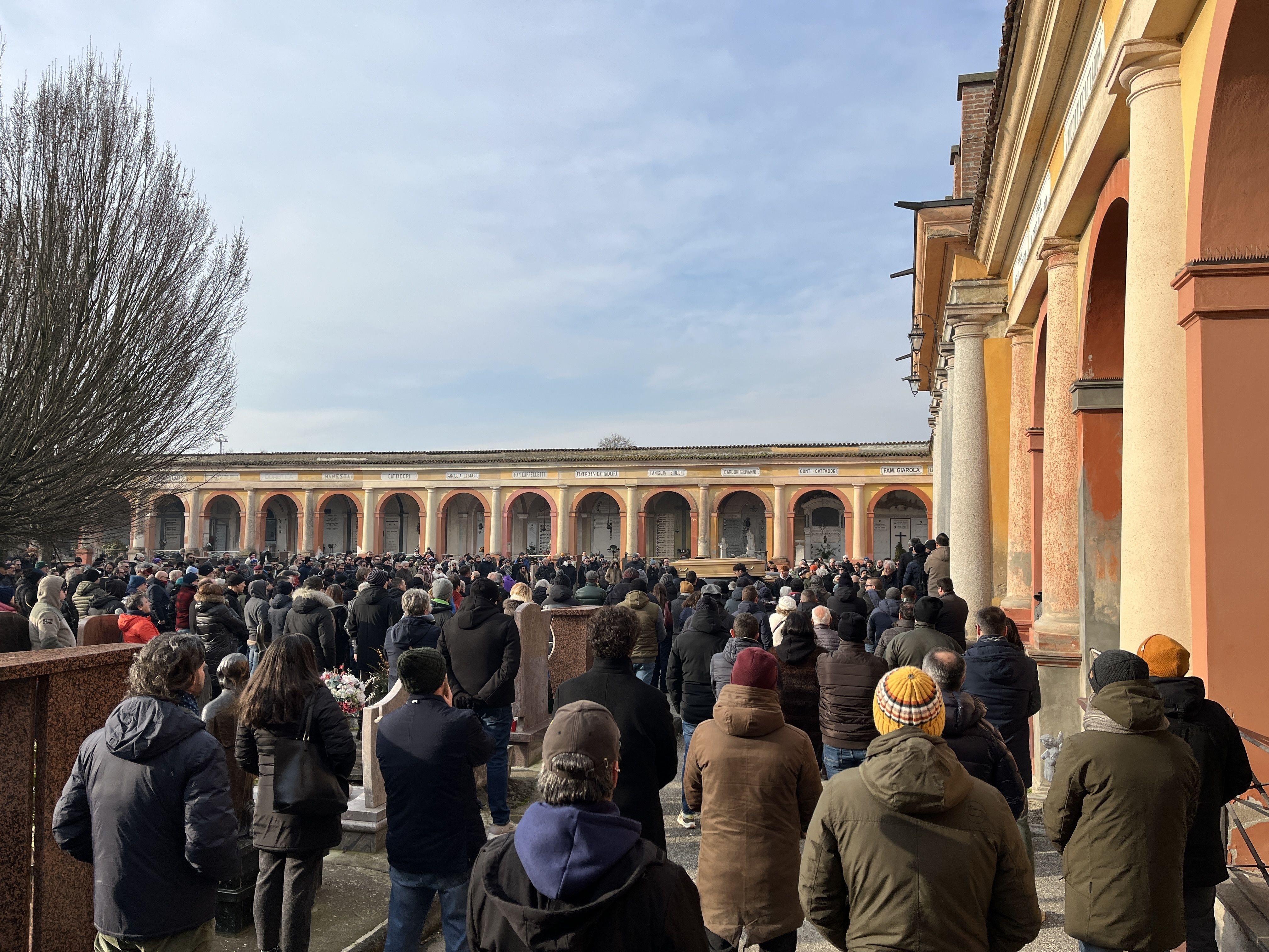 Addio a Eugenio. «Continua a volare con noi con il tuo sorriso»