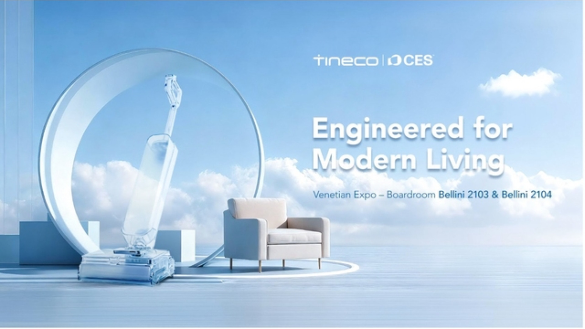 Tineco presenta il concetto di Modern Living al CES 2026