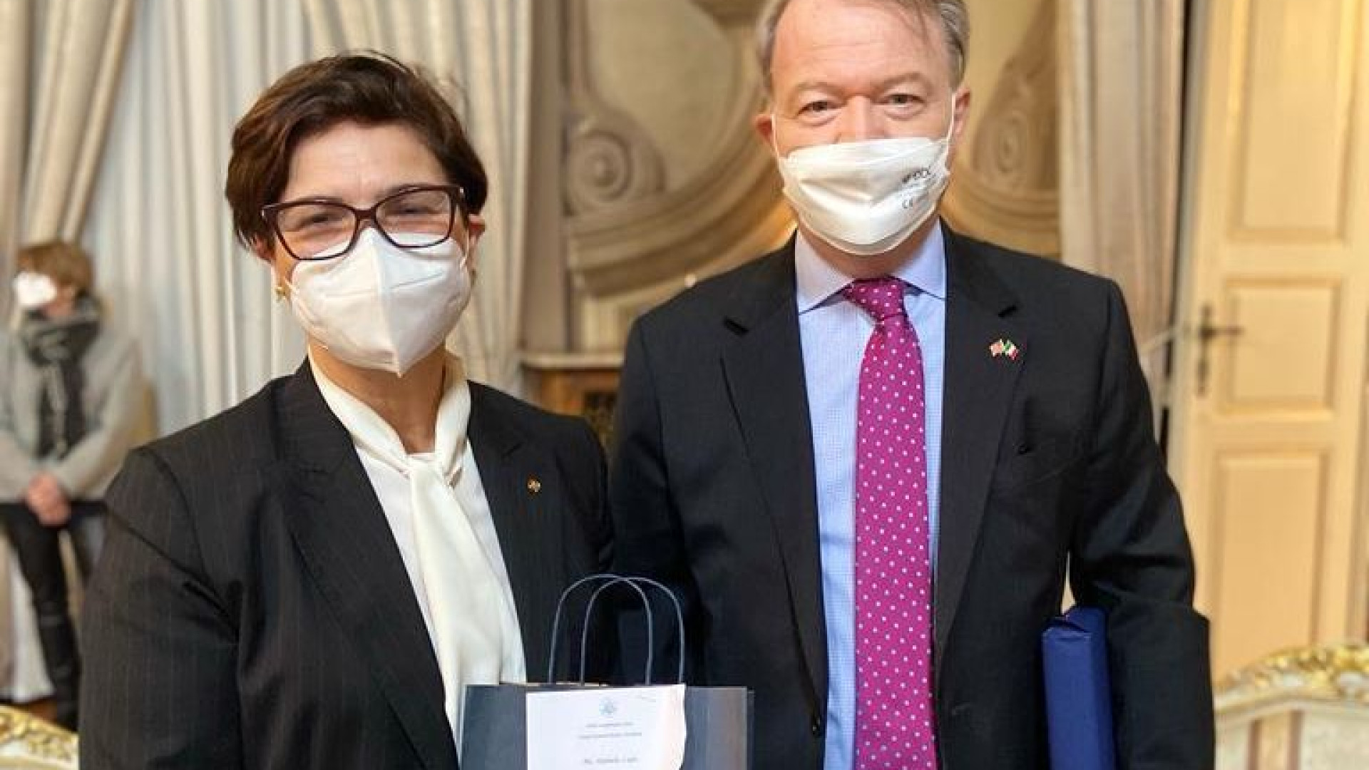 In visita a Piacenza Robert Needham, console generale Usa: "Rafforzare le relazioni" | Libertà