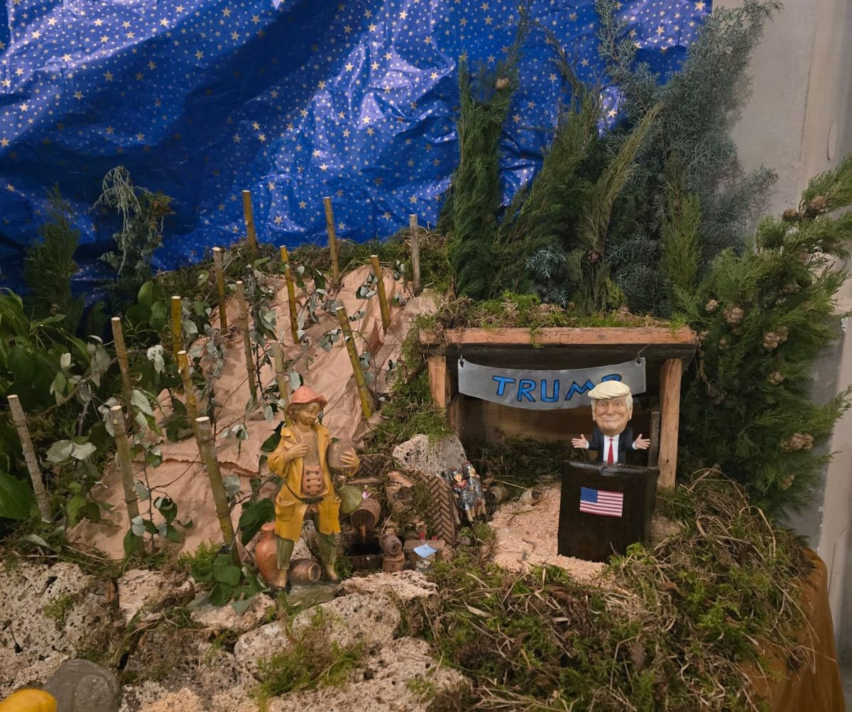 Trump nel presepe: a Rabbini di Monastero la tradizione delle statuette ...