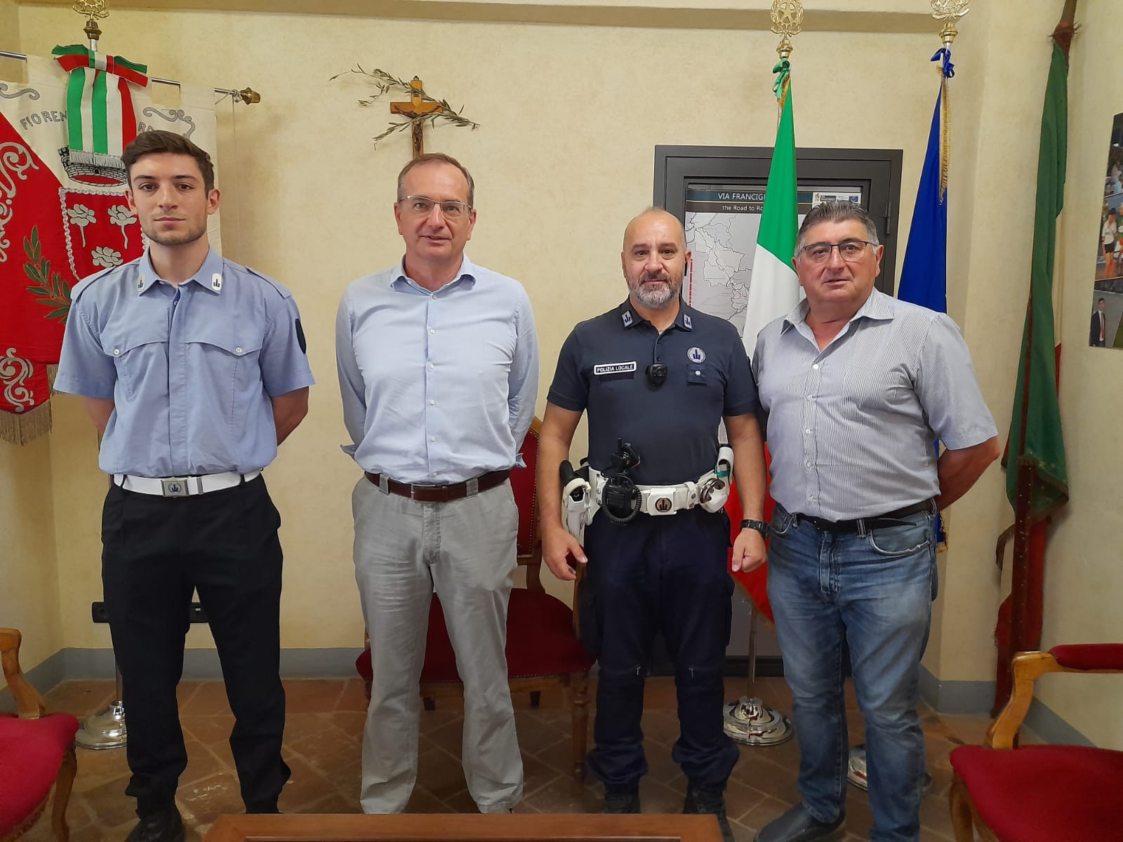 Polizia locale di Fiorenzuola, nuovo ingresso in organico: Alex Mele di ...