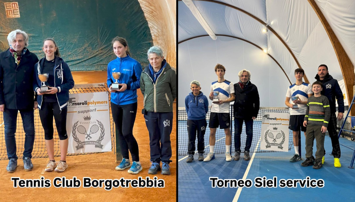 Tennis Club Borgotrebbia, il grande “double” con Alessia Fava e ...