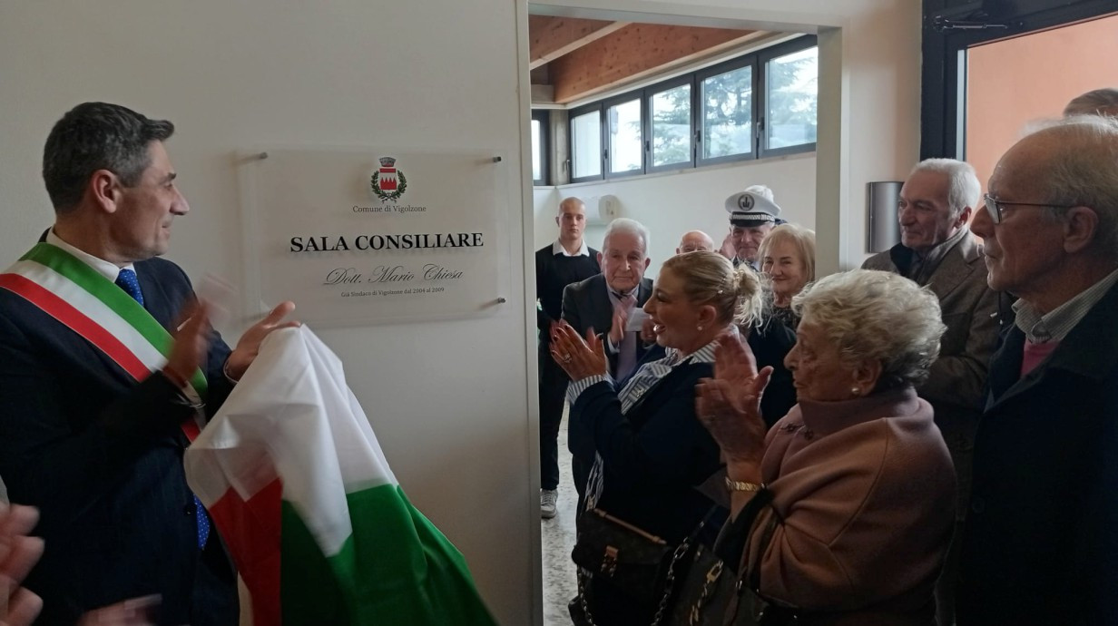 Vigolzone, la sala consiliare torna nella sede d'origine. Intitolata a ...